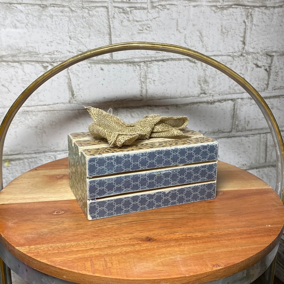 Hand Crafted | Accents | Decorative Faux Book Stack | Poshmark